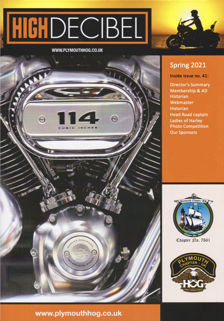 High Decibel Magazine - Plymouth Chapter UK | Harley Owners Group